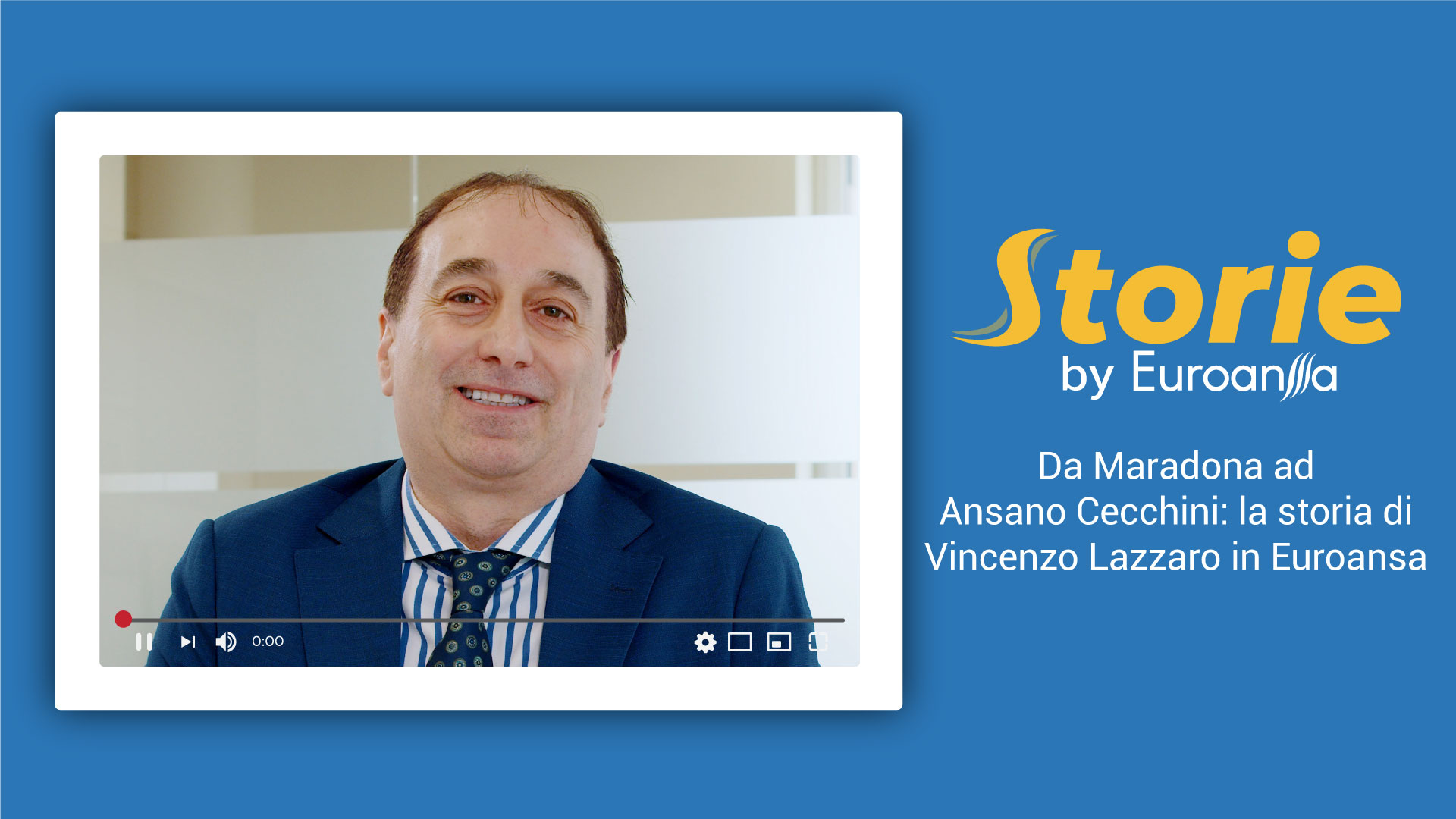 Da Maradona ad Ansano Cecchini: la storia di Vincenzo Lazzaro in Euroansa